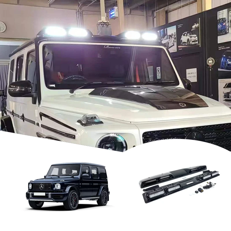 Car Accessories Top Light Luggage Rack Off-road Adventure Light Top ...