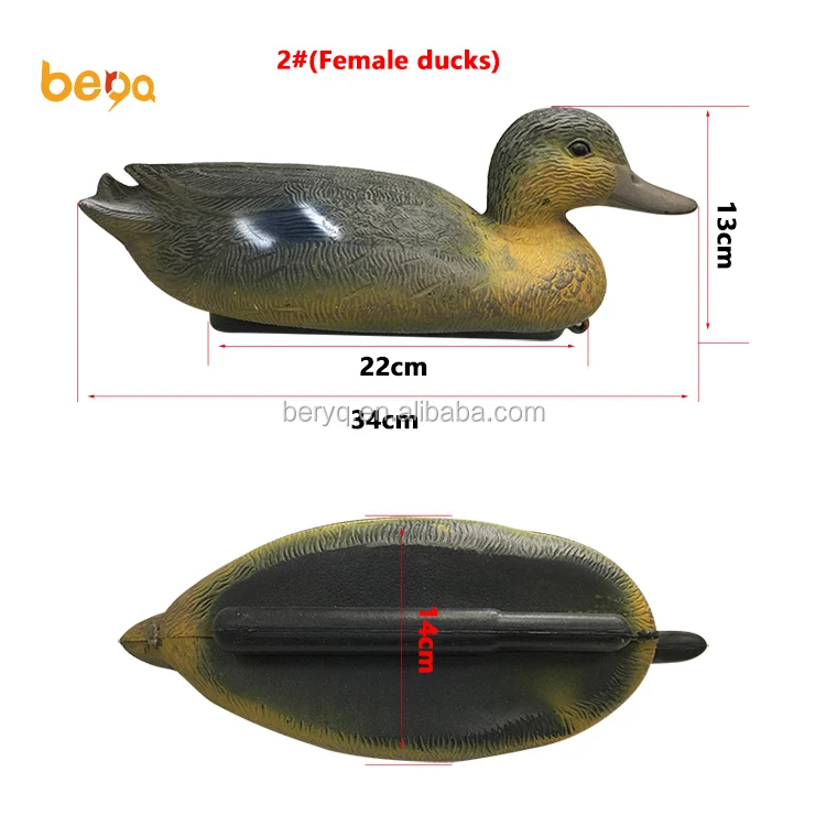 Outdoor Plastic Duck Hunting Decoys - Durable & Realistic