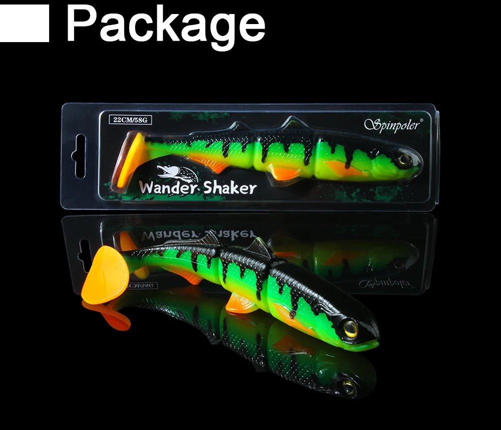 Wander Shaker - Realistic Rubber Fish for Zander Pike