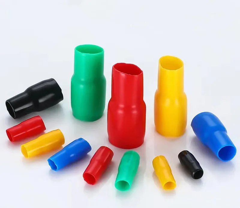 PVC Plastic Cable End Caps for Round Tubular Type Non-insulated ...