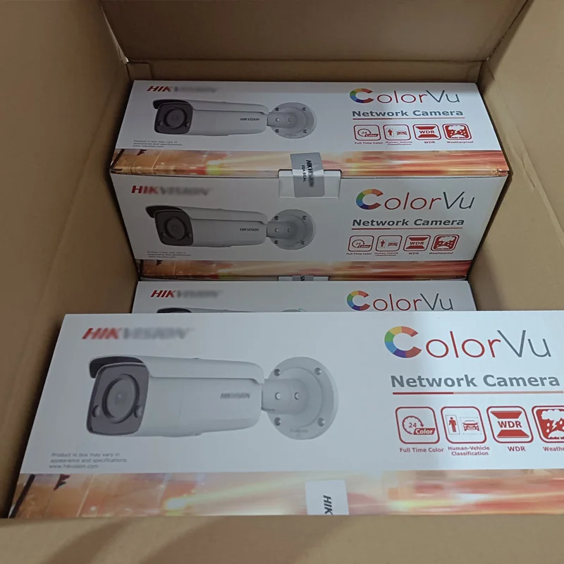 HIK Poe Night Vision Camera - 4MP 8MP Colorvu Surveillance