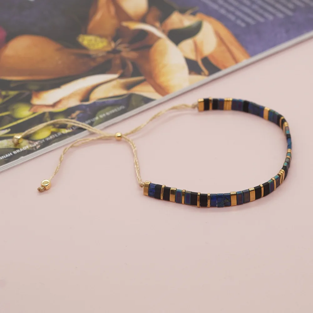 Go2boho Bohemian TILA Beads Bracelet - Handmade & Adjustable