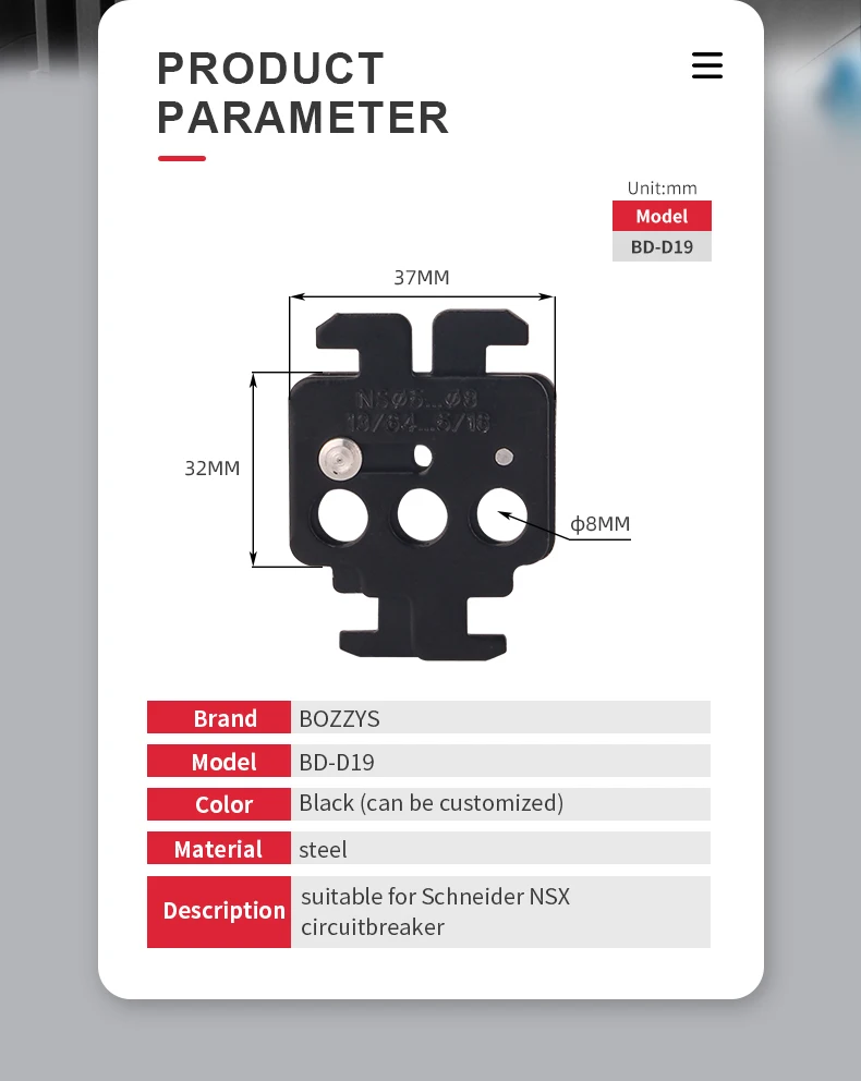 Schneider Steel Double Head Lock Hasp - Safety & Security