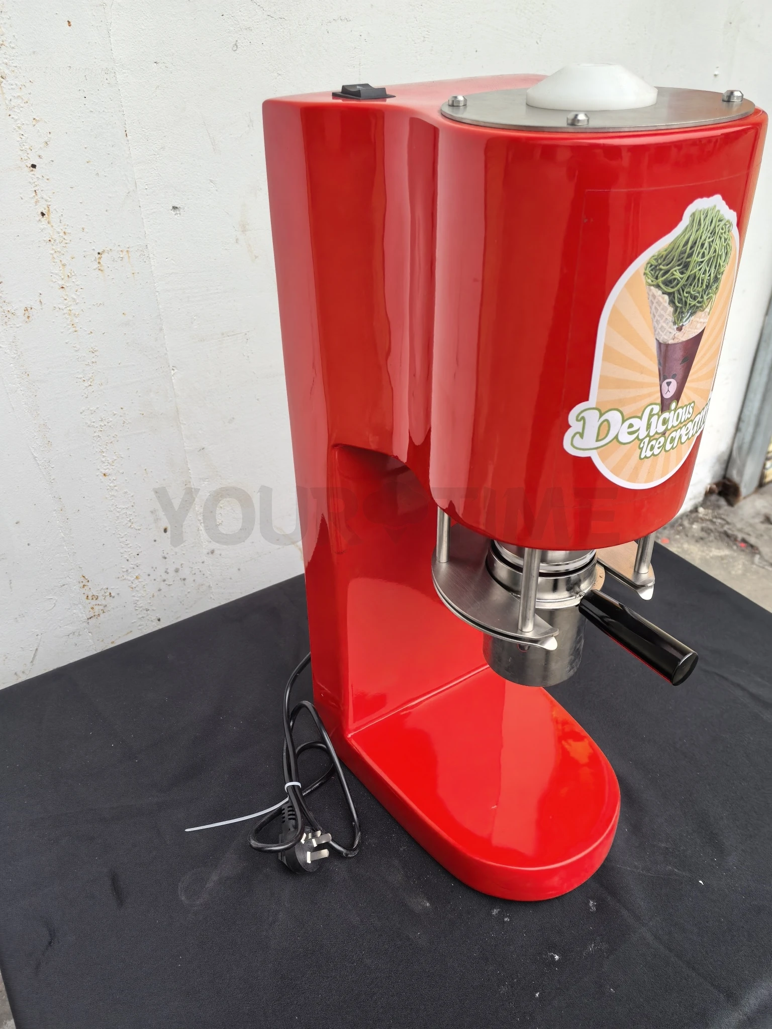 Spaghetti Noodle Ice Cream Machine - High Productivity