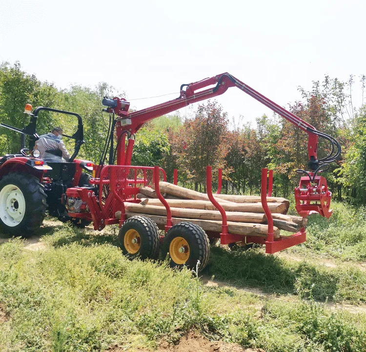 Canada Use 3 Point Linkage Crane - High Quality Log Loaders