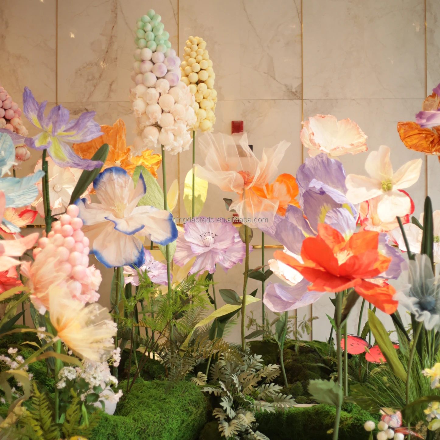 Artificial Paper Flower Giant Flower For Wedding Decor Event Party ...