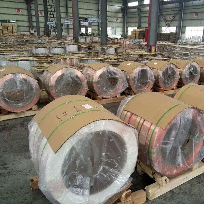 C2600 C2680 C1100 Red/brass Copper Coil C10800 C10910 Copper Strip In ...