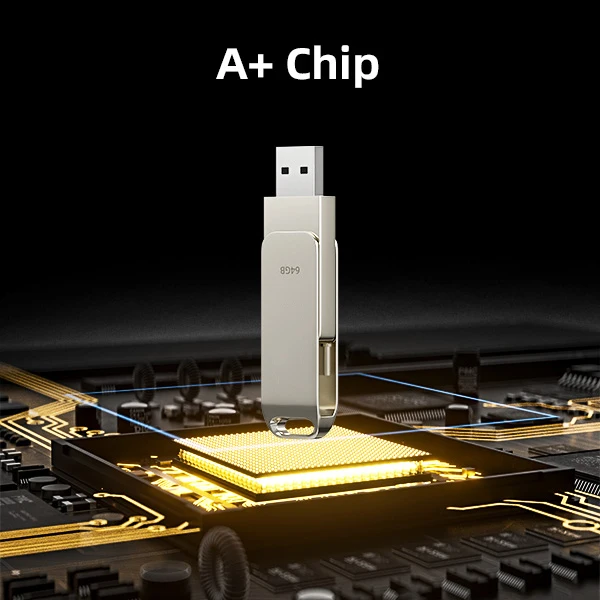 Promotional Disks Flash Memory USB Stick Pen Drive 2in1
