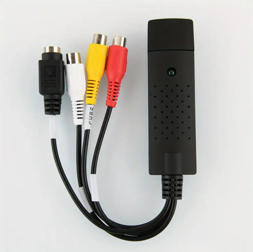 Support NTSC PAL SECAM VHS To Digital Converter USB Grabber For Windows ...