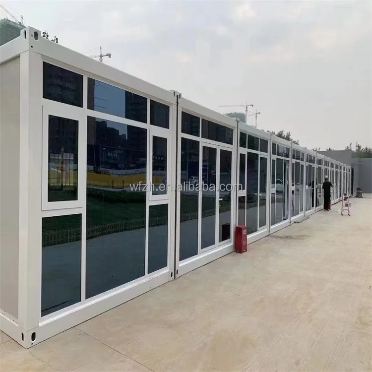 Garage Storage Room Office Building Prefabricated Modular Portable Flat ...