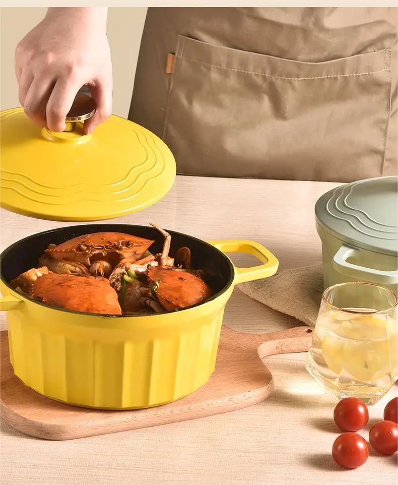 Wholesale Eco-friendly Latest Designs Enameled Cast Iron Casserole Pots ...