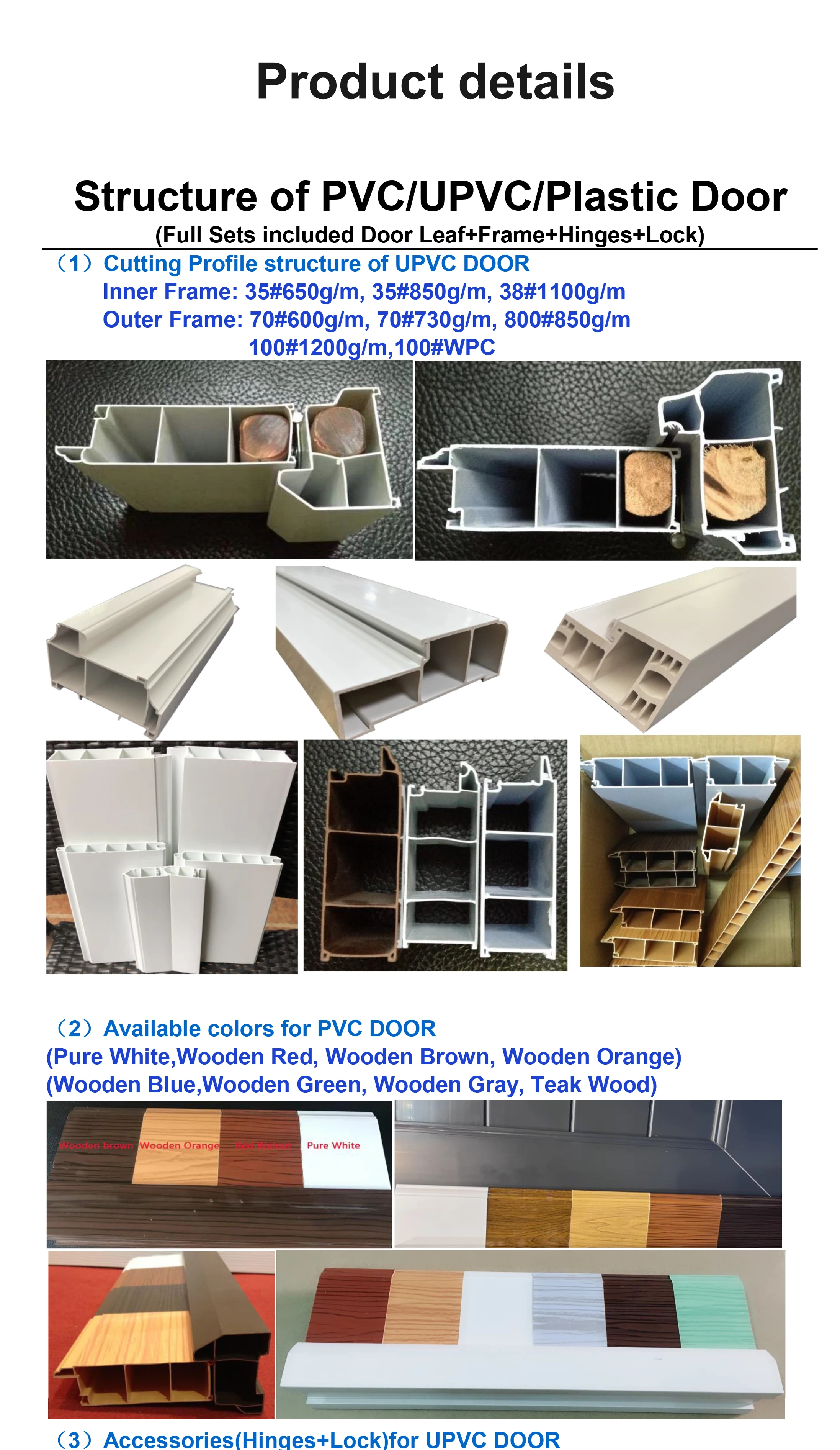10 Year Warranty Toilet Pvc Casement Fully Glaze Hurricane Proof Upvc ...