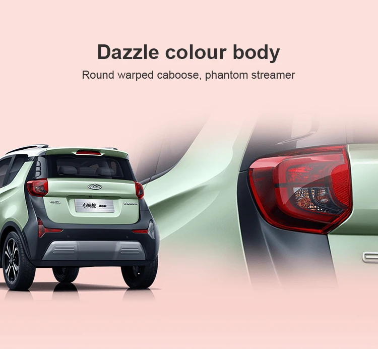 Chery Qq Car Ant 2023 Facelift Half Sugar Ternary Lithium 28.8kwh 30kw ...