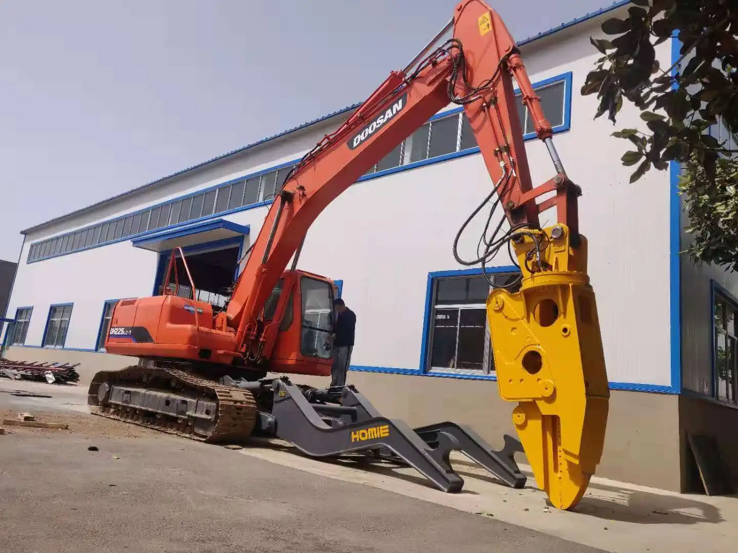 Homie Auto Scrap Excavator Shear Attachment For Car Dismantle Cat ...