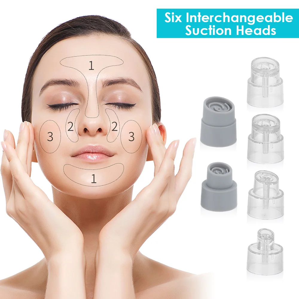 Small Bubble Home Use Handheld Skin Care Vacuum Pore Cleaner for Face ...