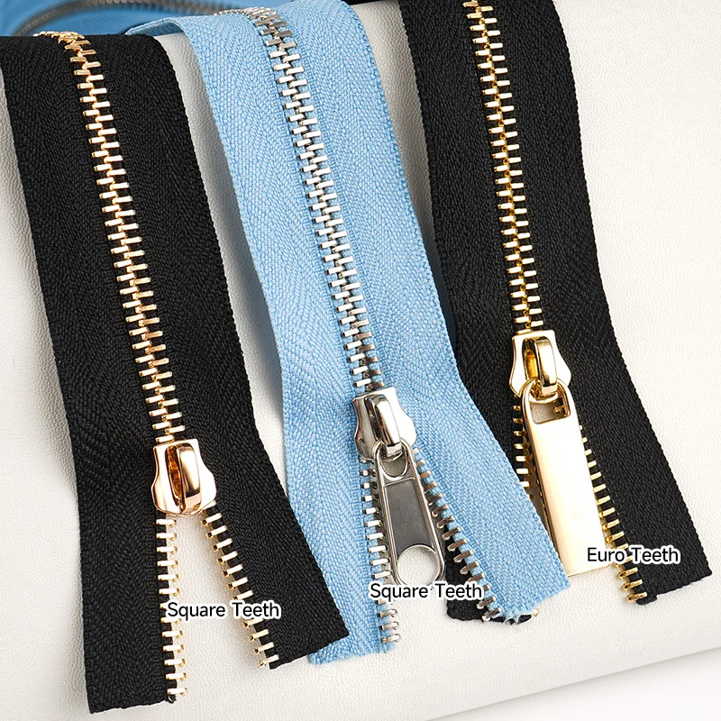 Wholesale Cheap Colorful 5# Garment Zipper Roll #5 Brass Teeth Metal ...