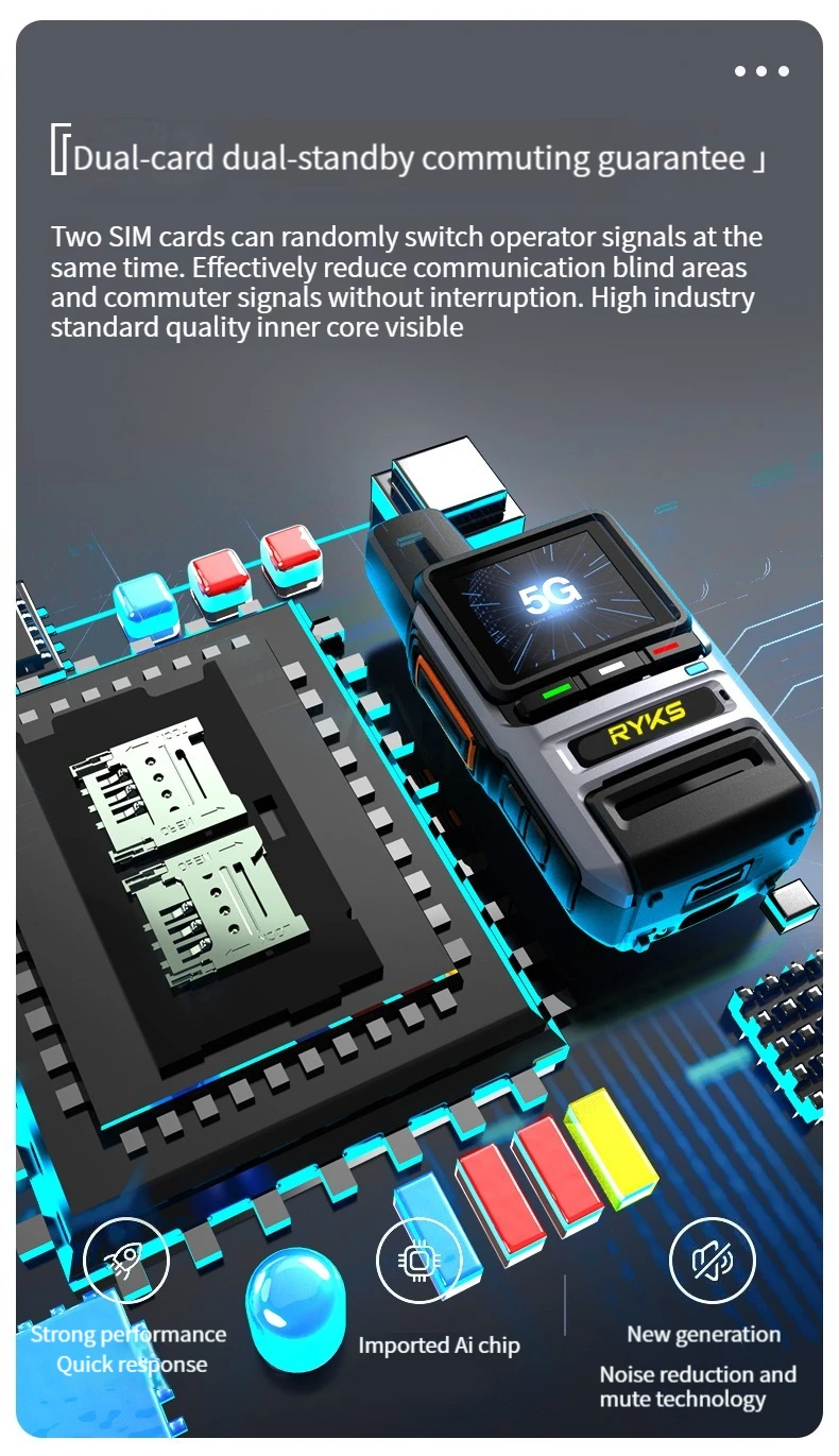 Global-intercom 4g Poc Internet Two-way Radio Mini Sim Card Walkie ...