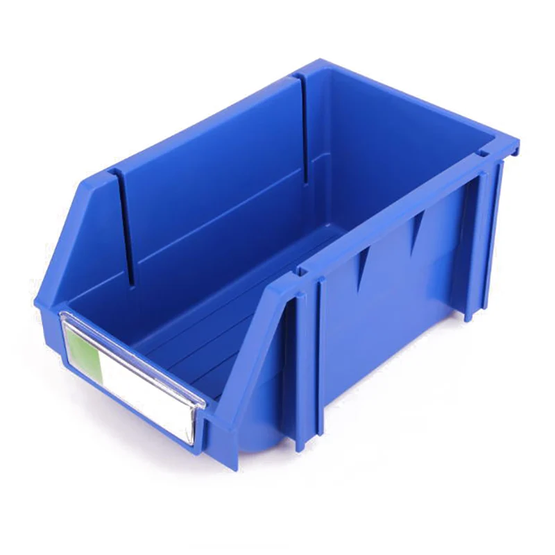 Stackable spare parts storage boxes and plastic boxes in garages and ...