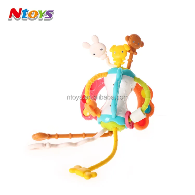 Educational Montessori Toy Baby Sensory Silicone Pull String Toy - Buy ...