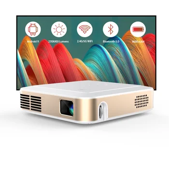 3d Full Hd 1080p Professional Projector Palm Size 4k Video Wireless ...