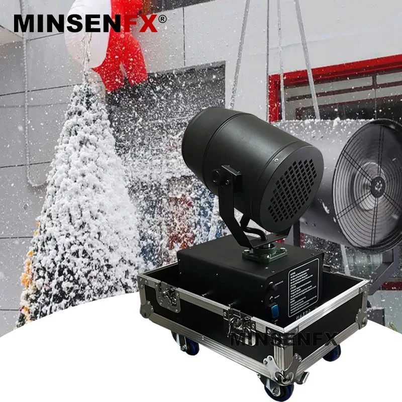 MINSENFX 2000W Rotating Artificial Snow Spraying Machine for Christmas ...