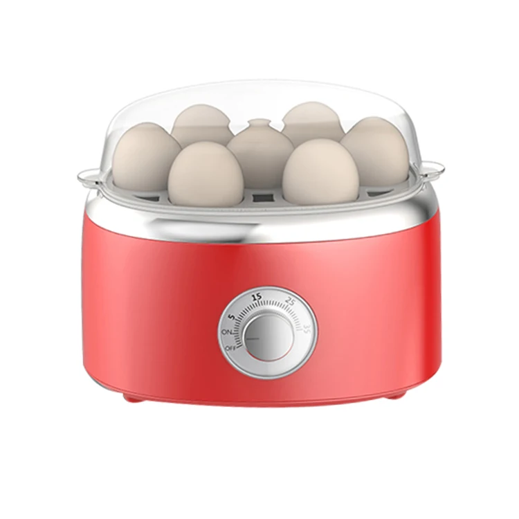 Red Color OEM Portable Electric Stainless Steel Egg Cooker Boiler ...
