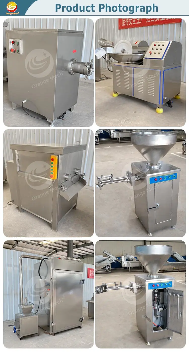 ORME Industrial Embutidora Chorizo Sausage Stuffer Production Line ...