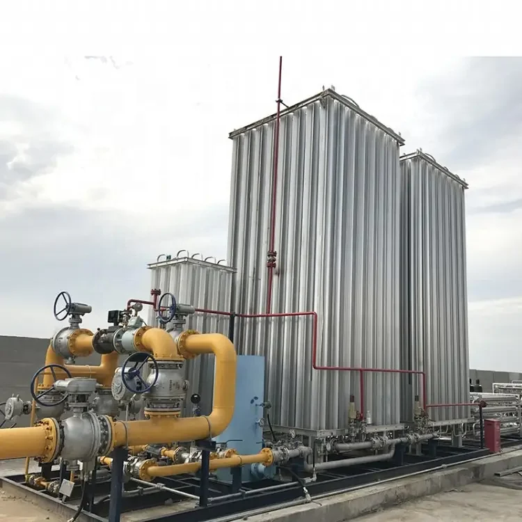 Natural Gas Decompression Metering And Odorizing Skid Decompression ...