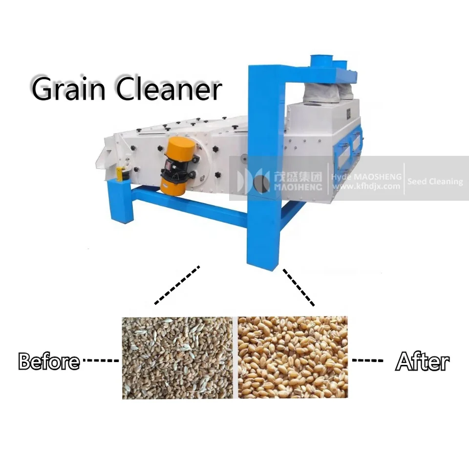 Mobile Grain Seed Cleaner for Oats, Wheat, Buckwheat, Lentils, and ...