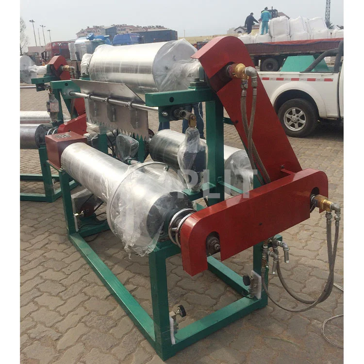 Reclaim Rubber Sheeting Process Machine Rubber Winder Winding Machine ...
