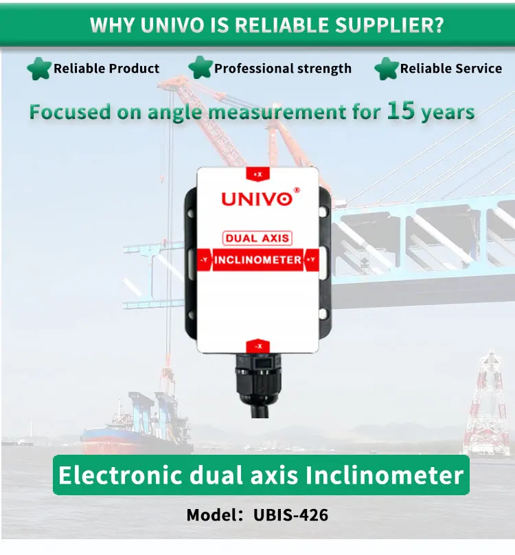 Univo Ubis-426y Rs232/rs485/ttl Ldual Axis Inclinometer Analog Angle ...