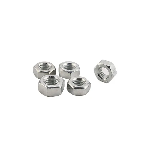 Factory Manufacturing Din934 Hex Nut With Hex Bolt Zinc Plated Carbon ...