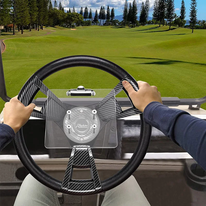 Folding Acrylic Golf Cart Windshield - Durable & Customizable