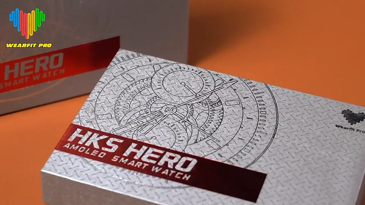 2023 Relogio Hk5hero Smart Watch Round With Amoled Compass Nfc Bt Call ...