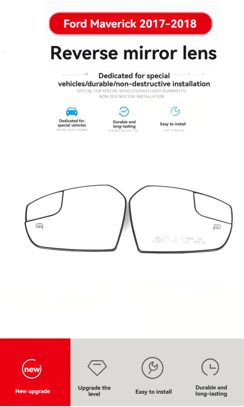 Auto Parts for Ford Kuga Escape Maverick 17-18 Year Rear-view Mirror ...