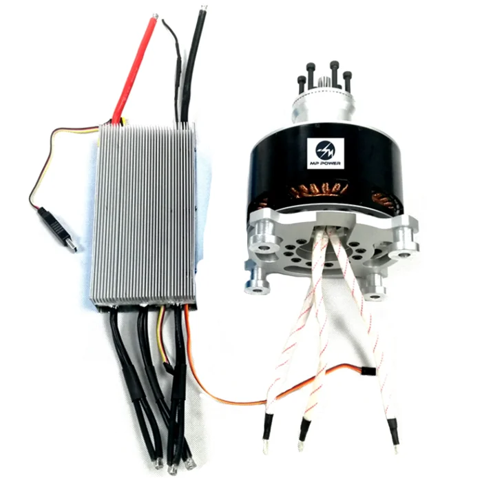 40kw 154120 95kg Thrust Bldc Motors And 28s 500a Esc For Mega Drone ...