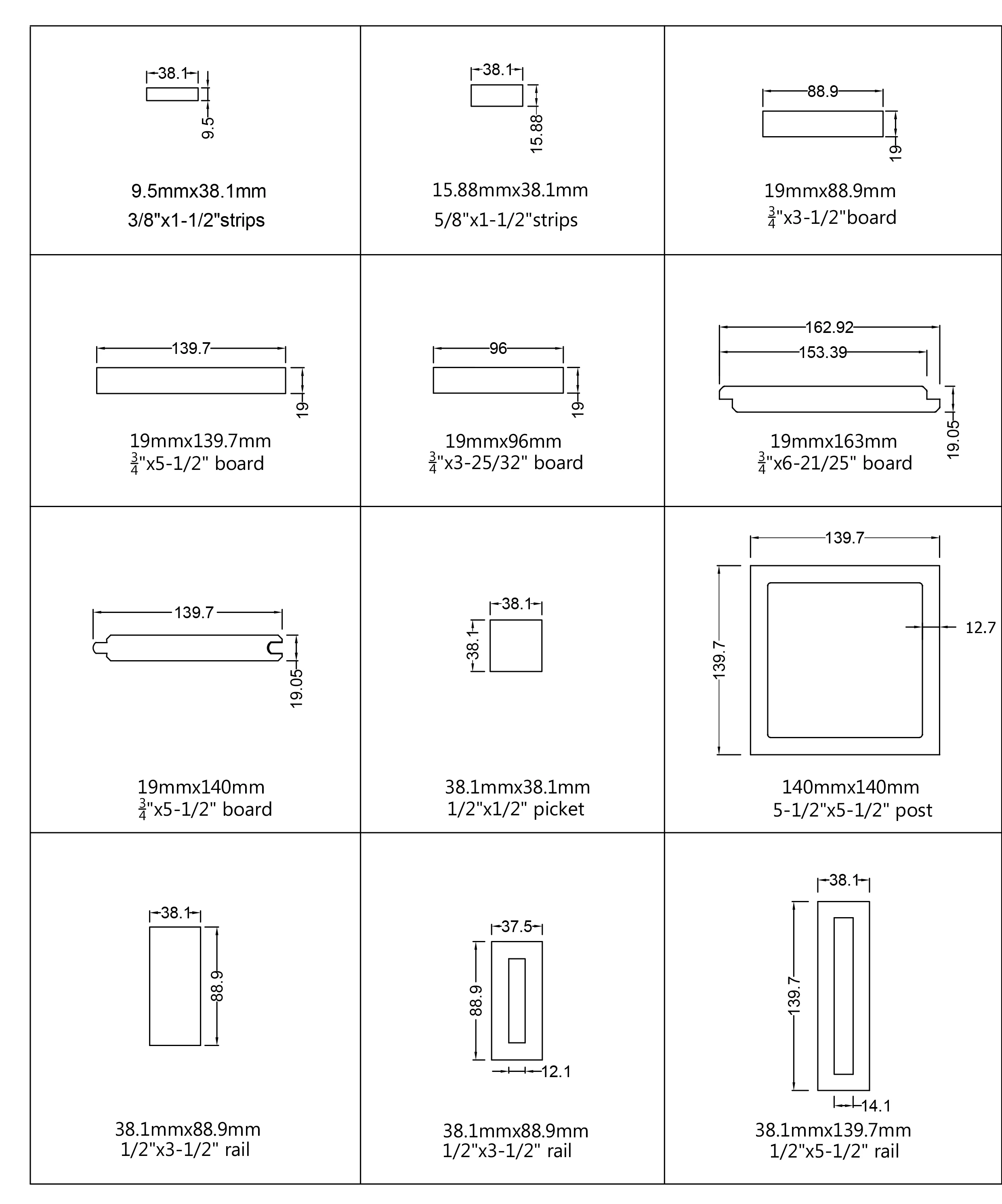 High Quality Foam Vinyl Material Cellular Pvc Profiles For Fence - Buy ...