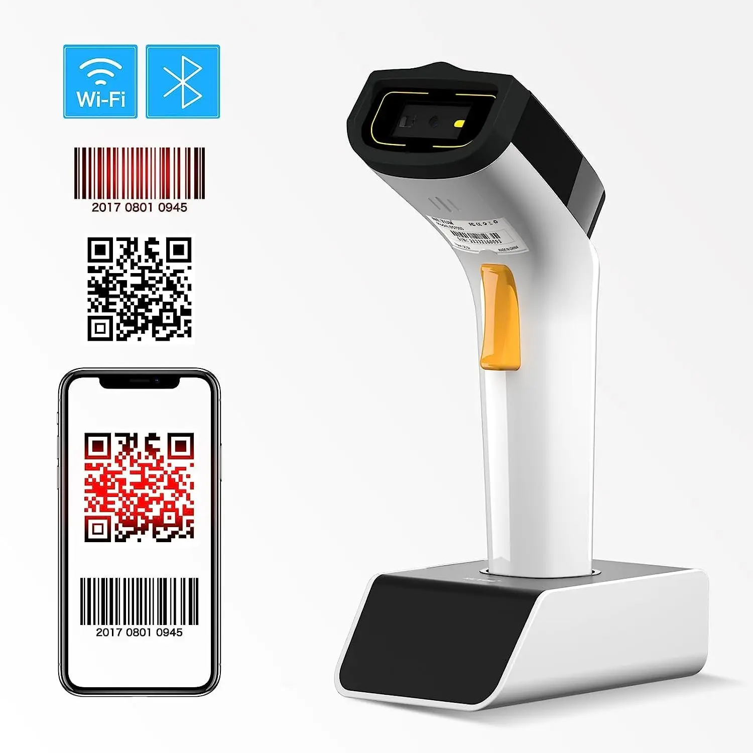 Professional Hands-Free Automatic Sensing Wifi 2D Scanner
