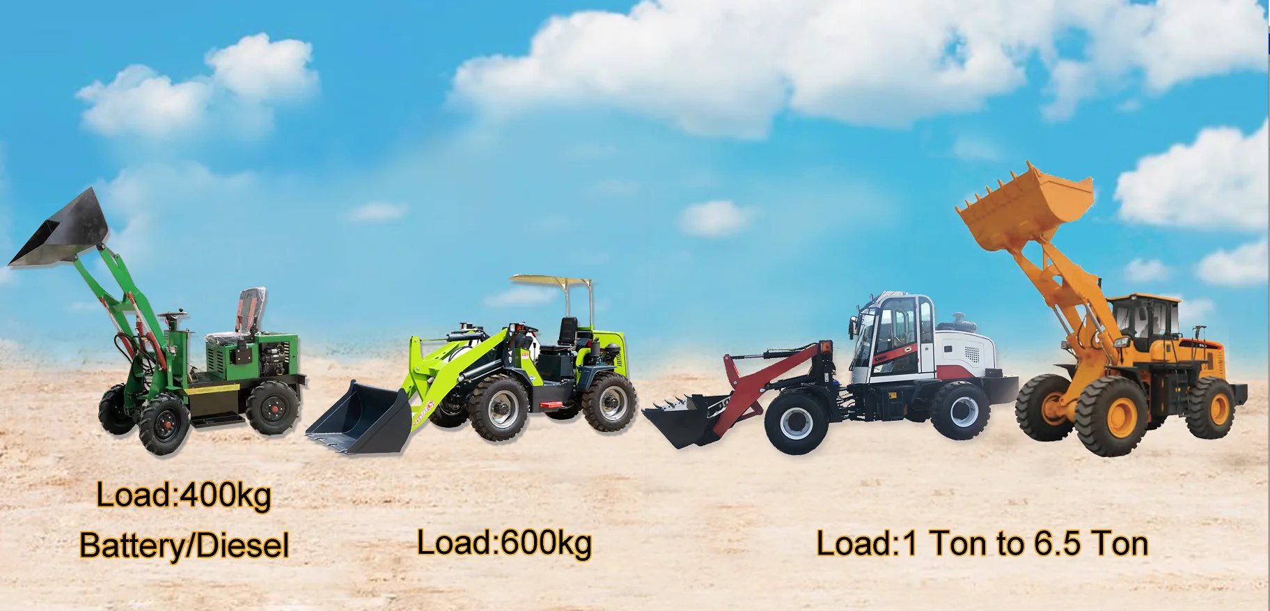 Cheap Prices 1.5 Ton Wheel Loader - High Efficiency Mini Machine