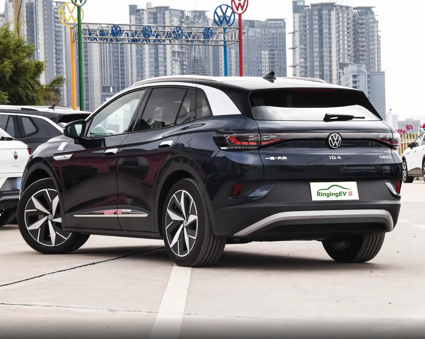 2023 Id4 Crozz 4 Wheels Car 2023 Id4 Crozz Pro Fast Speed Electric Car ...