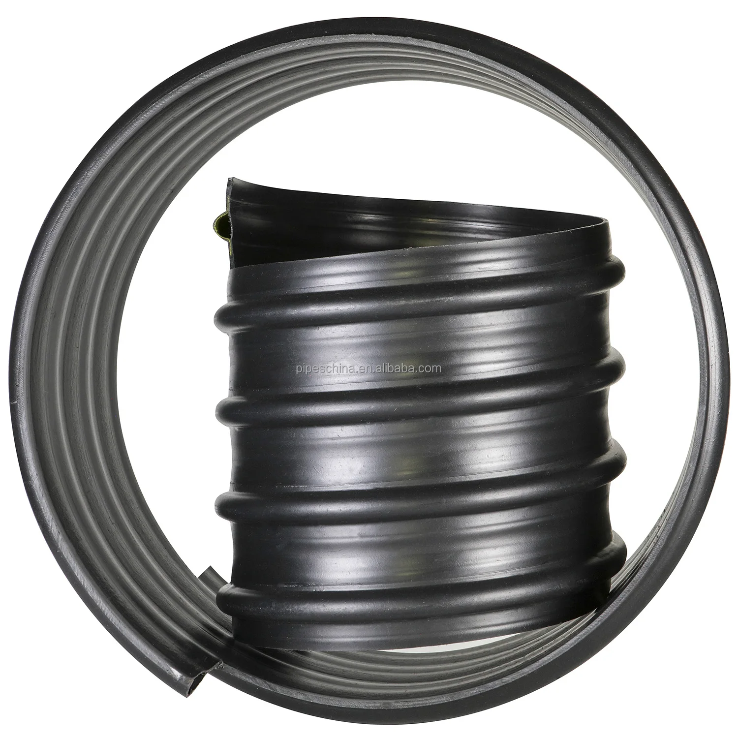 Metal Reinforced Hdpe Spiral Corrugated Pipe For Underground Sewer Dn1600/1800/2000/2200/2400 ...