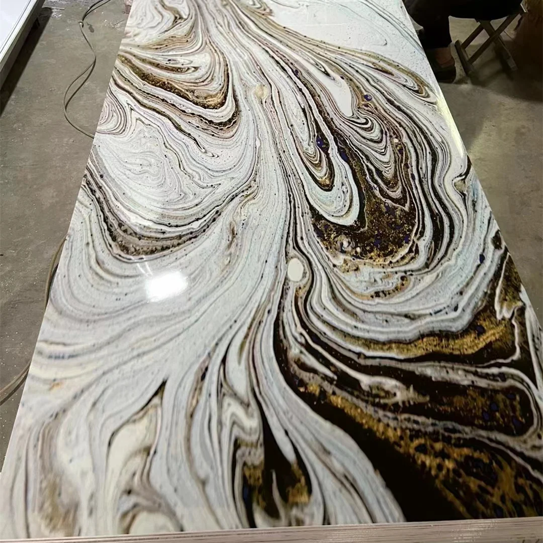 Laminas De 4x8 4mm 2.5mm Pvc Uv Marble Panel Sheets Flexible Pvc Marble ...