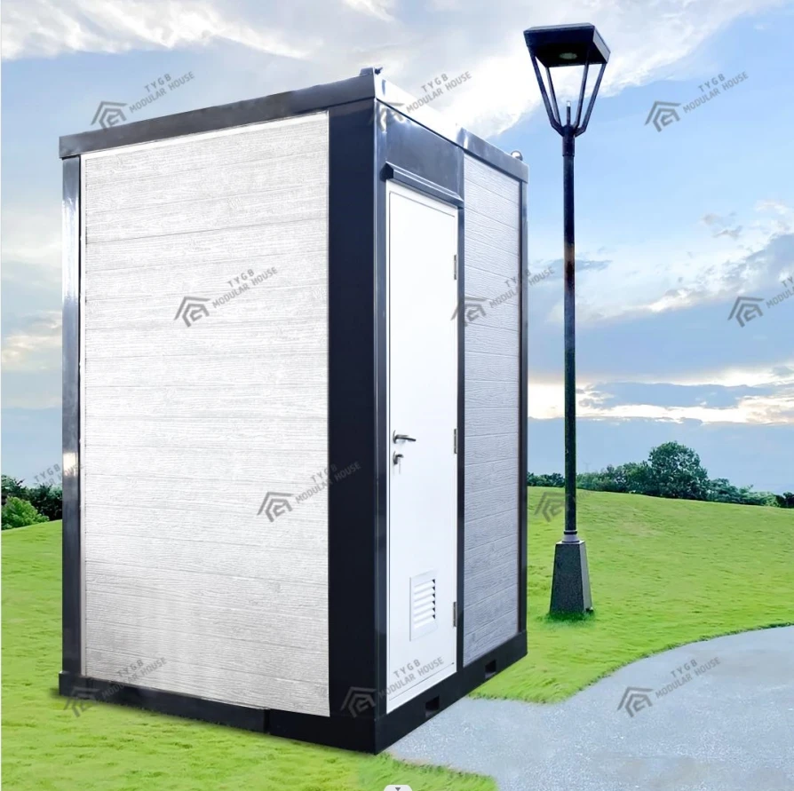 Outdoor Prefab Mobile Portable Public Single Toilet - Buy Outdoor ...