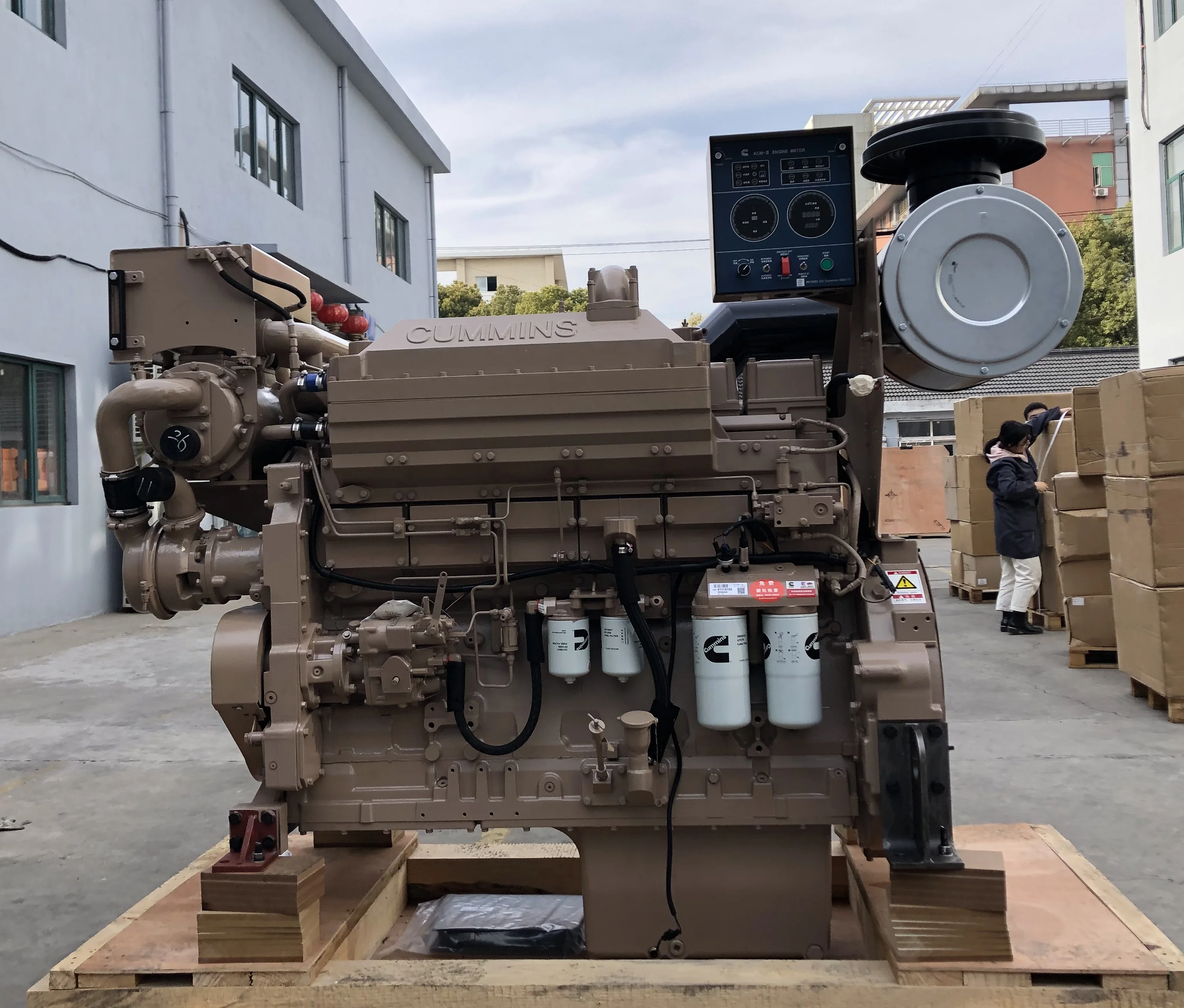 Cummins Marine Engine KTA19-M3 477kw/1800rpm Kta19 Marine Engine Kta19 ...