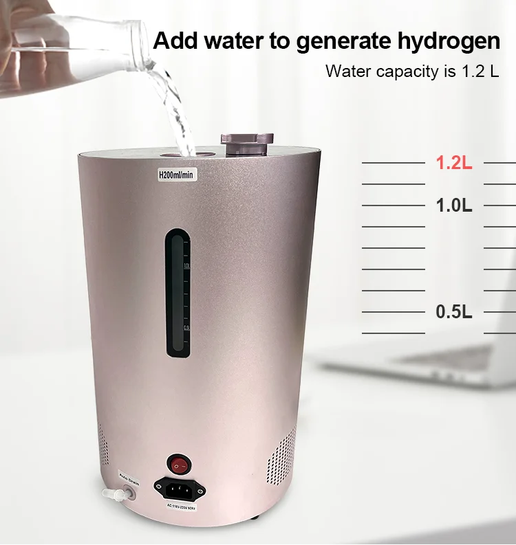 Suyzeko Pure Air Inhalation Hydrogen Japanese Hydrogen Water Generator ...