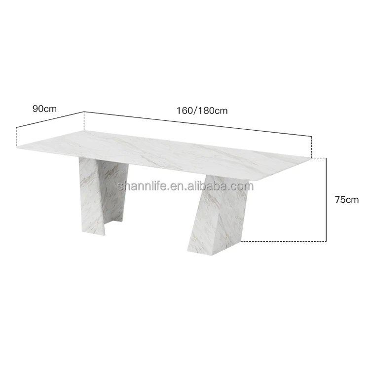 Shann New Design Black Dining Table 2 Meaters 10 Seater Marble Dining ...