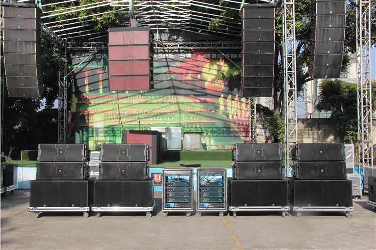 High Powered 3000 Watts Peak Passive Active DJ Audio Line Array