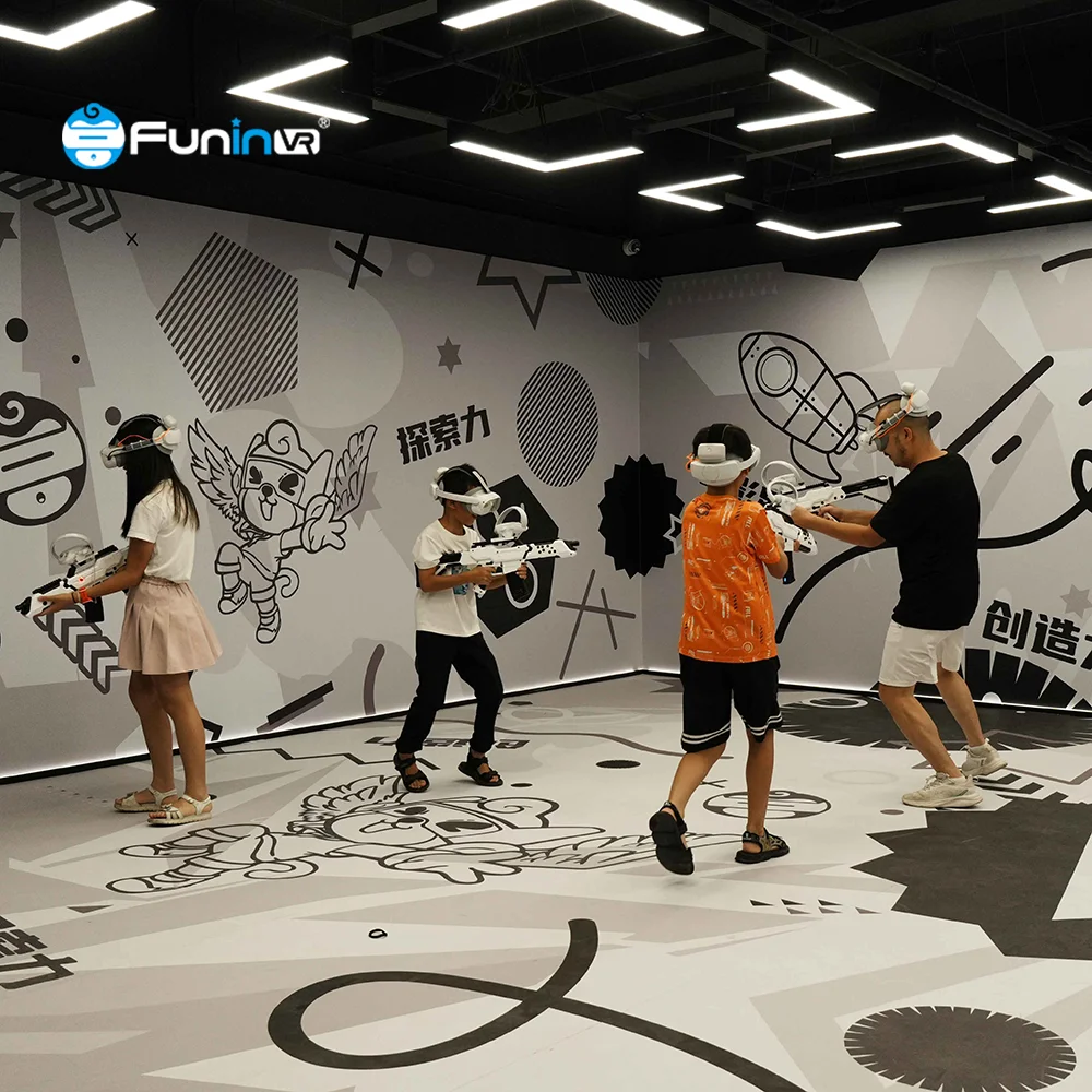 Indoor Playground Equipment Battle Game Free Roaming Vr Shooting ...
