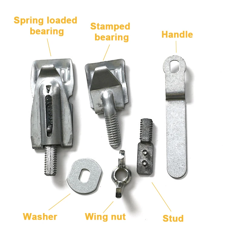 Ventilation Damper Hardware Galvanized Steel HVAC Systems Stamped ...