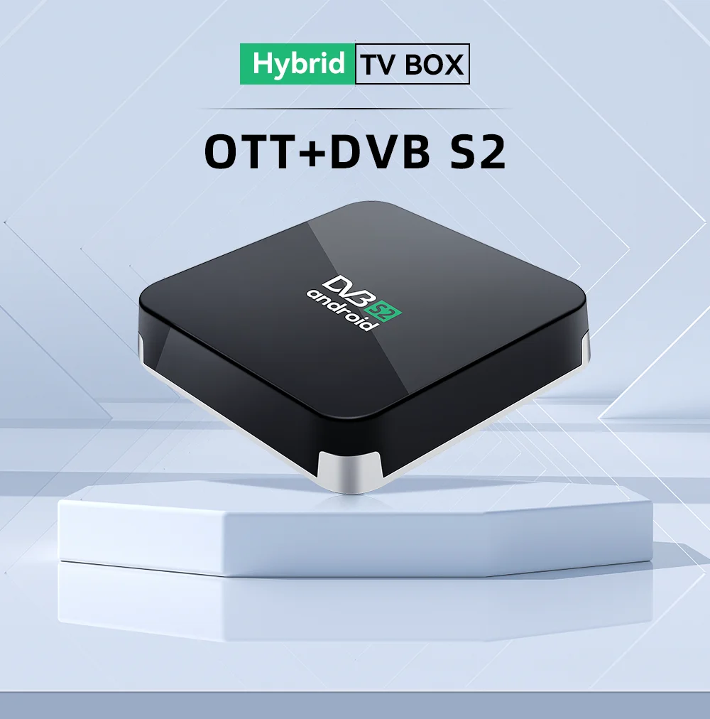 S905X3 4K Android TV Box Receiver - DVB S2, Quad Core, WiFi, Smart TV ...